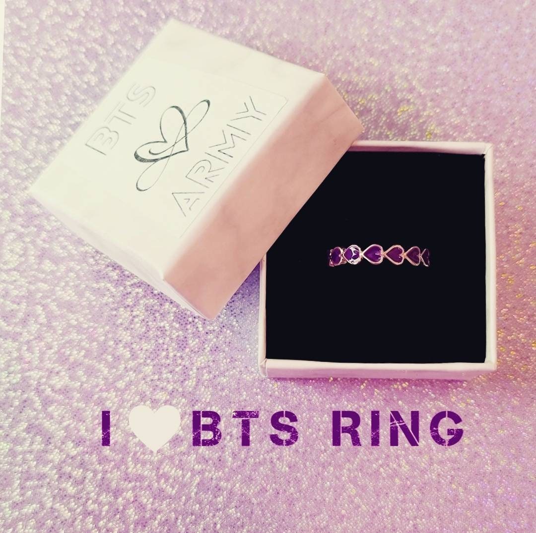 BTS Bts Ring Bts Jewelry Bts Merch Bts Necklace Bts - Etsy