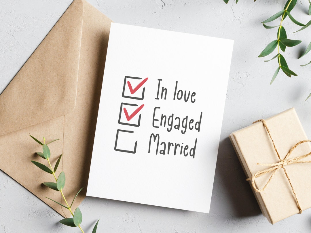 Congratulations on Your Engagement, Engagement Party, Funny Engaged ...