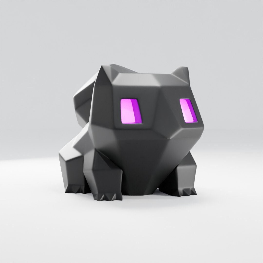 Bulbasaur Light-up Eyes 3D Printed Pokemon Green - Etsy