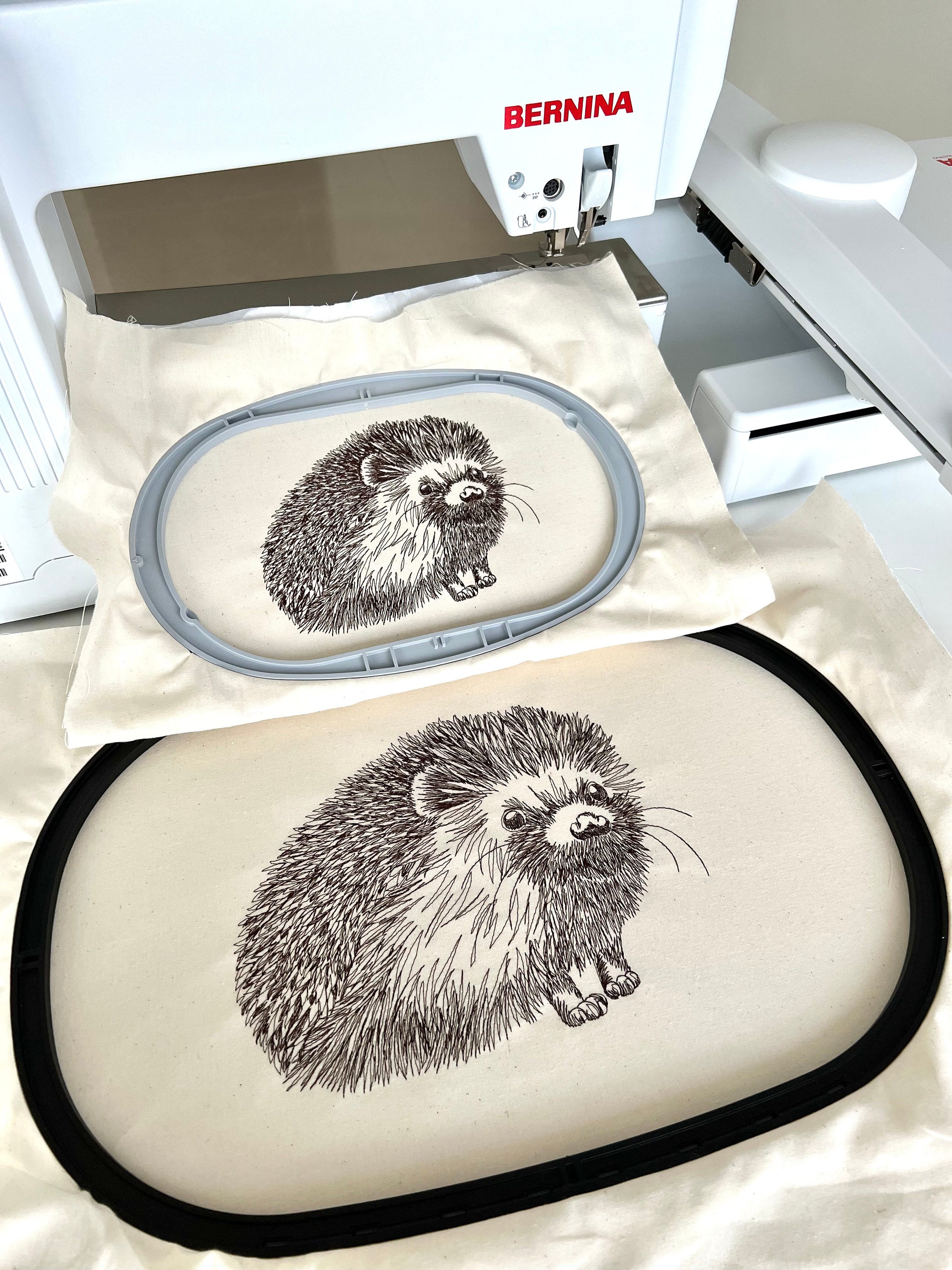 Hedgehog Machine Embroidery Design File DIGITAL DOWNLOAD. - Etsy UK