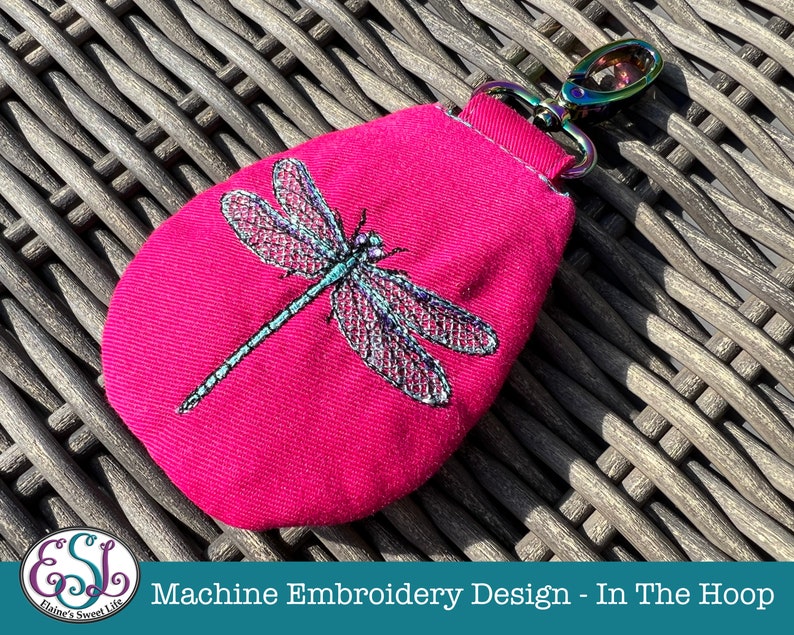 ITH Coin or Small Item Pouch With Key Fob Keychain or Swivel - Etsy