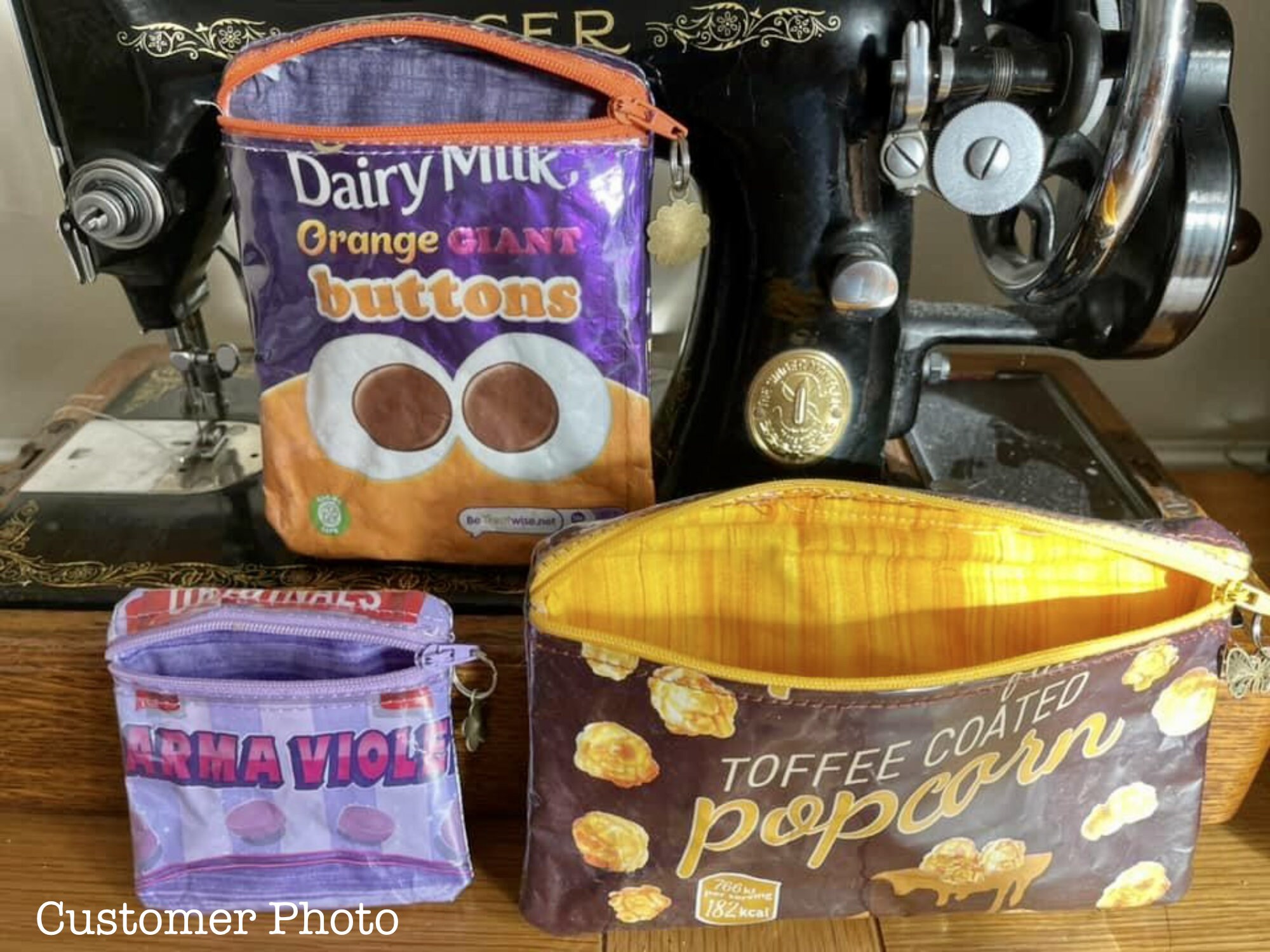 Zipper Pouches Made With Candy / Food Wrappers or Bags Made - Etsy