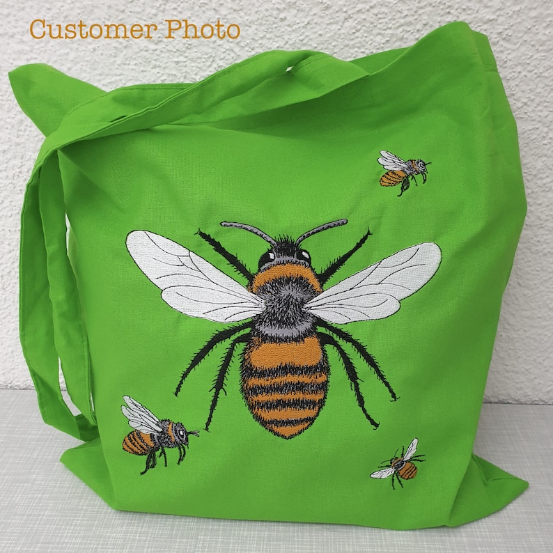 Bee / Honey Bee Machine Embroidery Files Sketched Style - Etsy