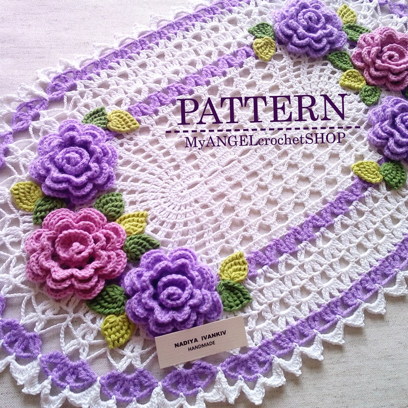 Table Centerpiece Crocheted - Etsy