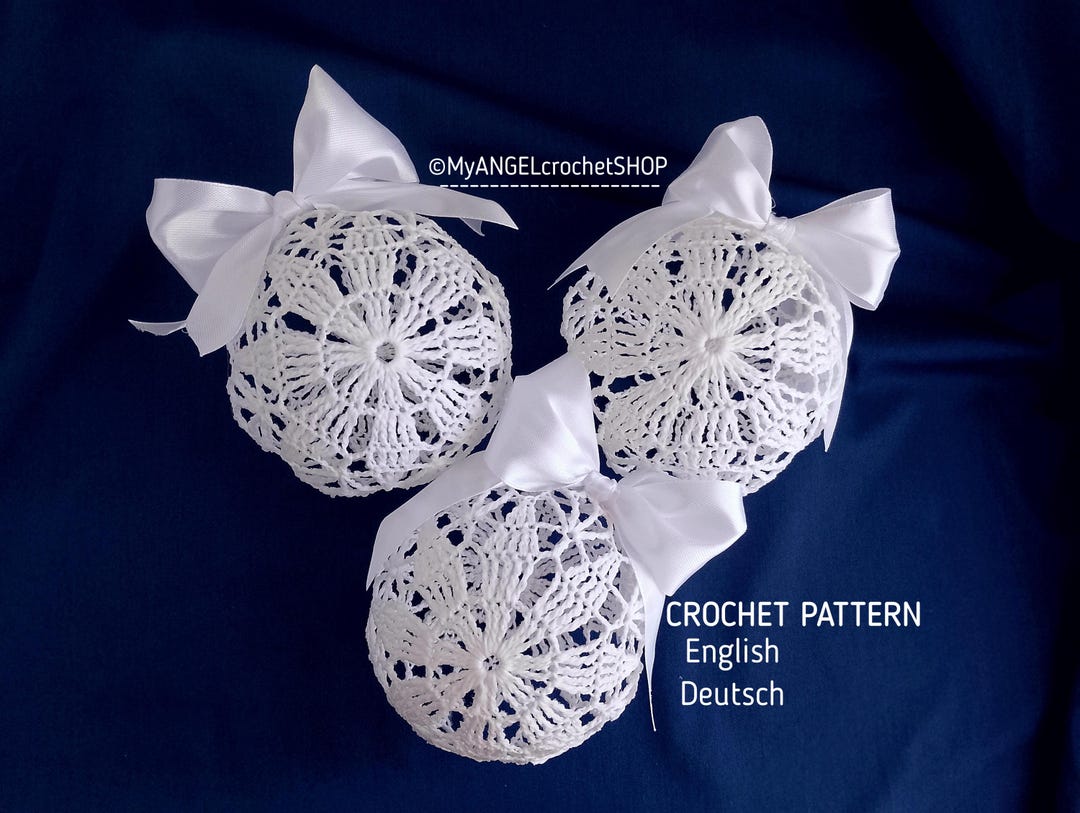Christmas Ball Crochet Pattern, Christmas Ornaments, Christmas Tree ...