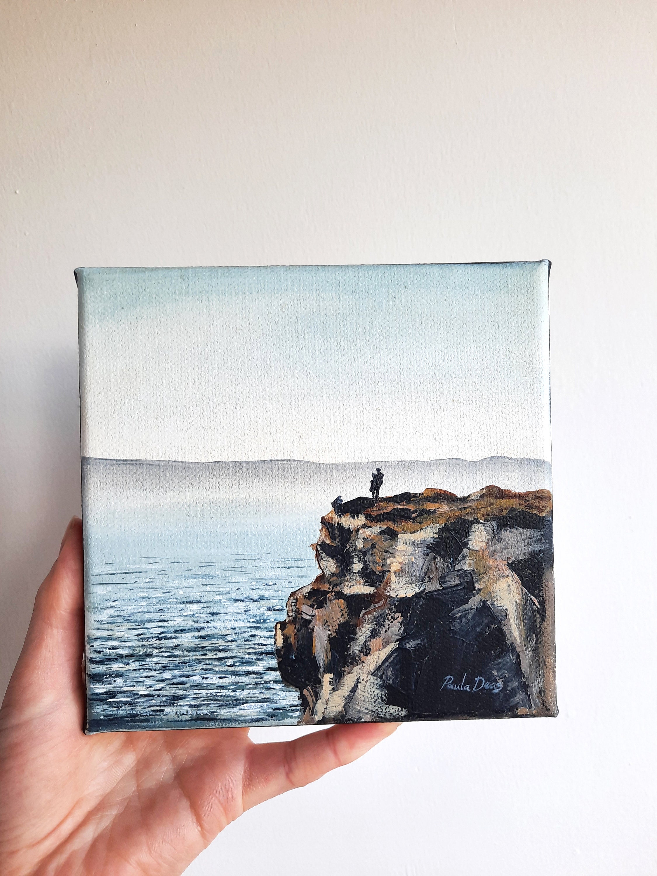 Custom Original Painting on Canvas / Personalised Art Handmade ...