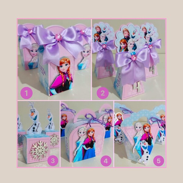 Frozen Favor Boxes - Etsy