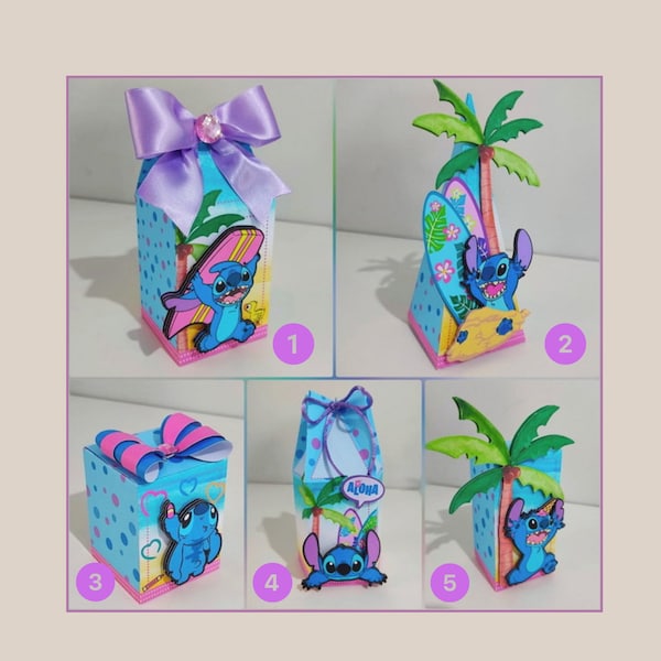 Stitch Birthday Boxes - Etsy
