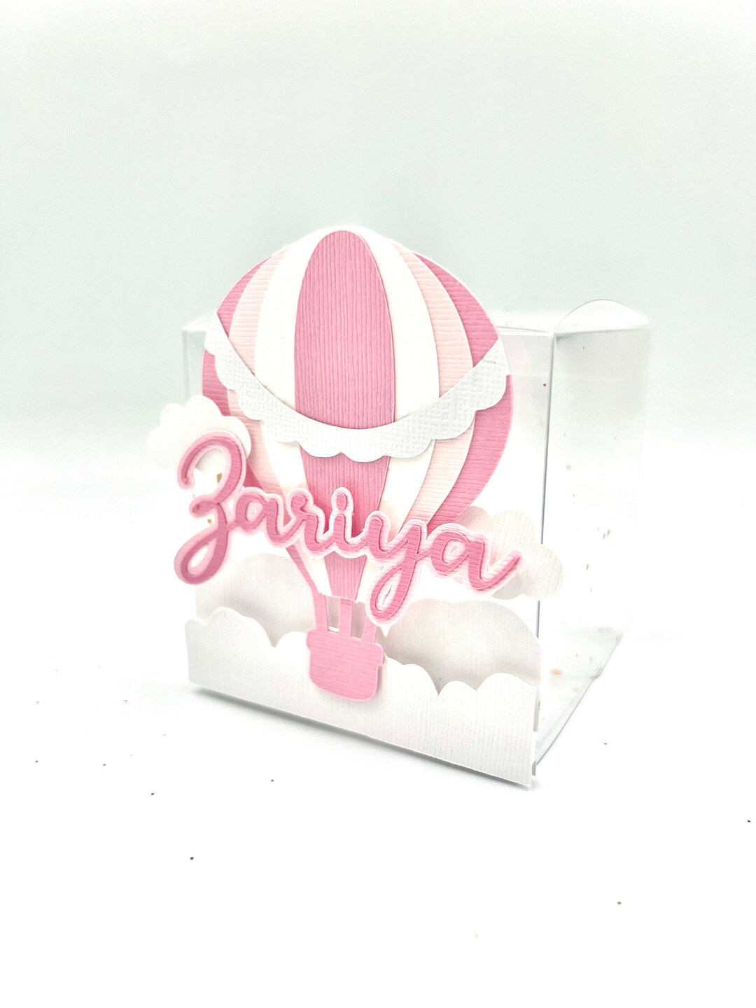 Hot Air Balloon Favor Box, Baby Shower Centerpiece, Handmade - Etsy