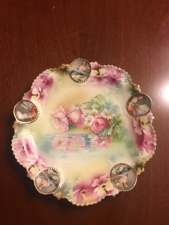Vintage R.S. Prussia Plate | Etsy
