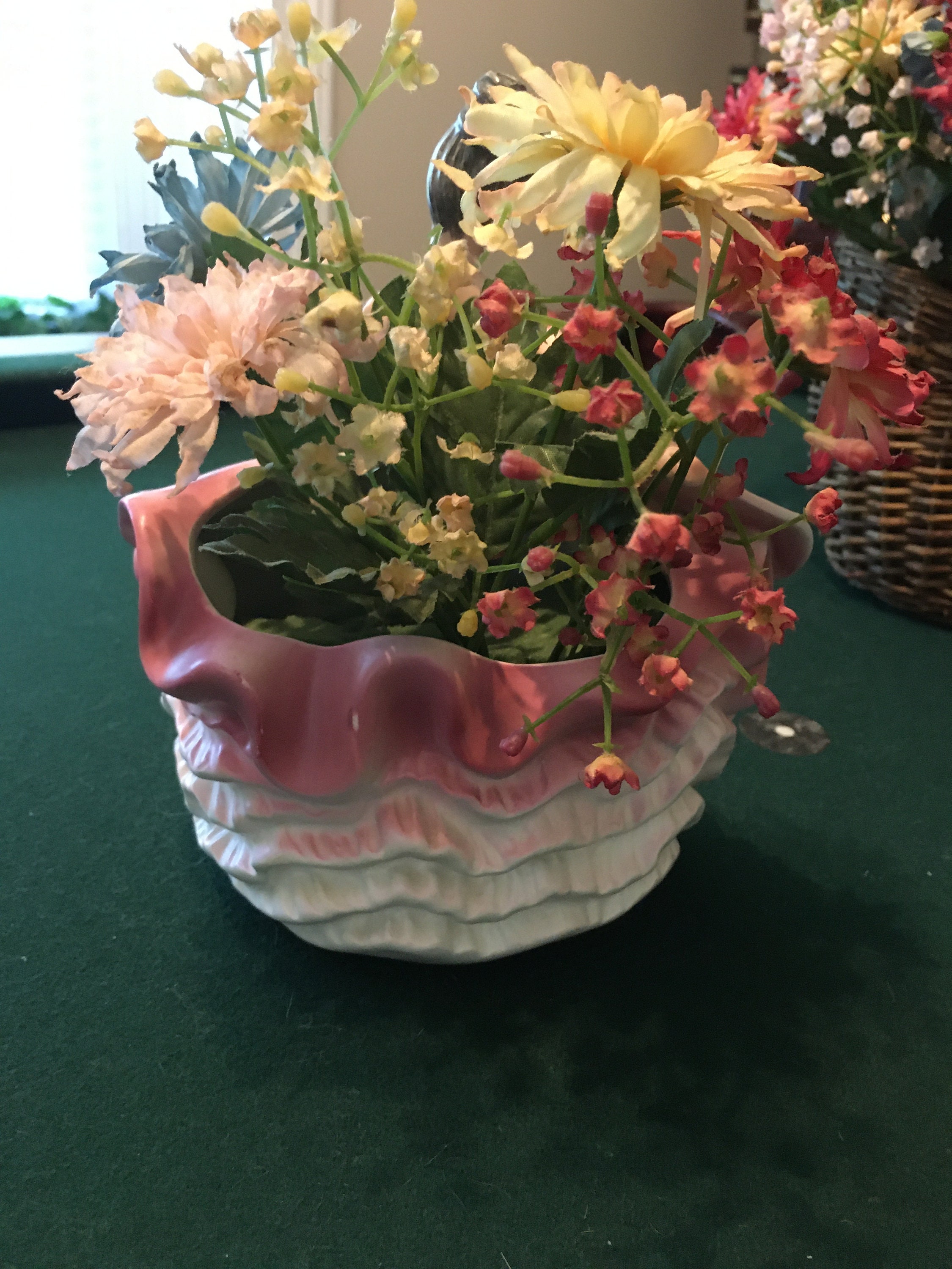 Vintage Lady Southern Belle Planter - Etsy