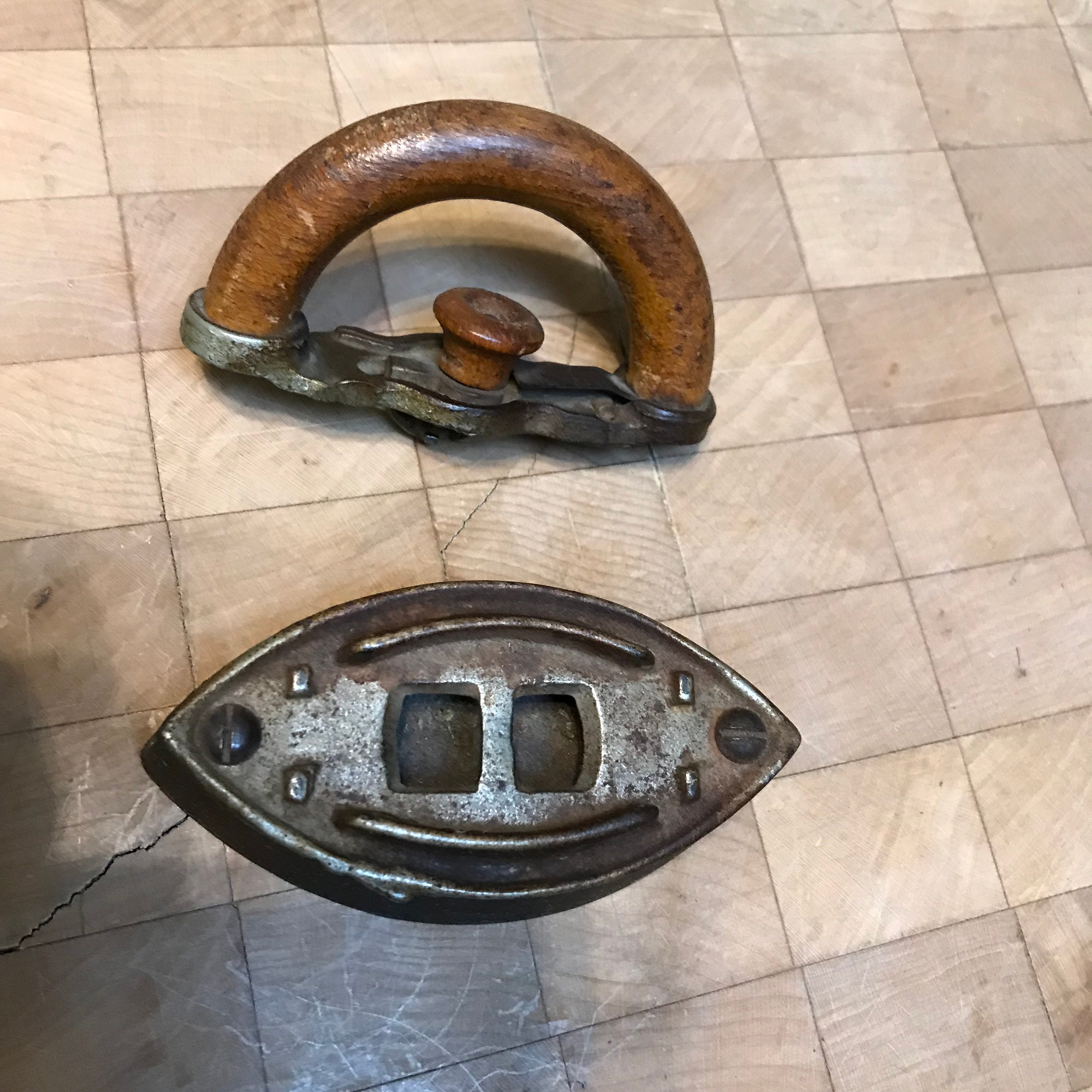 Vintage Sad Irons That Were Made From Iron - Etsy