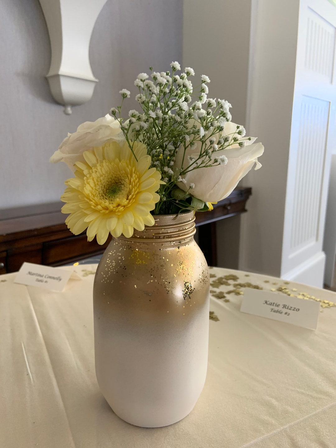 Gradient Mason Jar Vases - Etsy