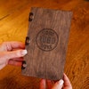 Wood Restaurant Menu, Custom Size Menu Cover, Engraved Menu Cover ...
