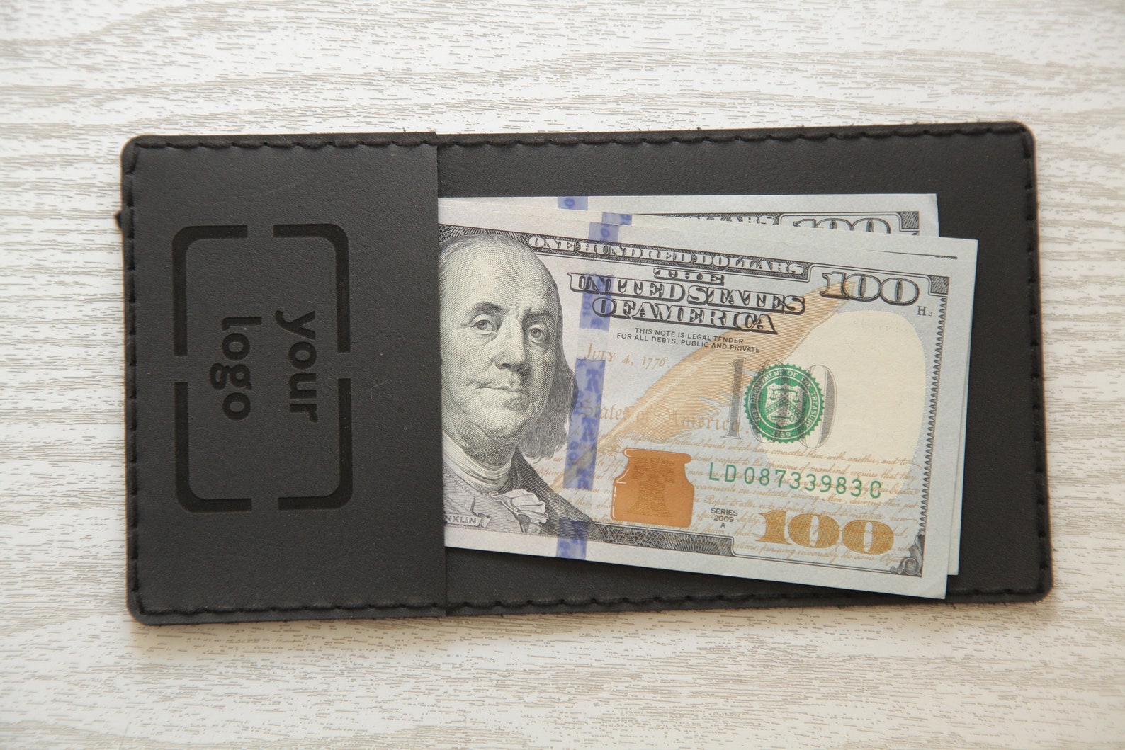 Check Holder, Eco Leather Check Presenter, FREE ENGRAVING - Etsy