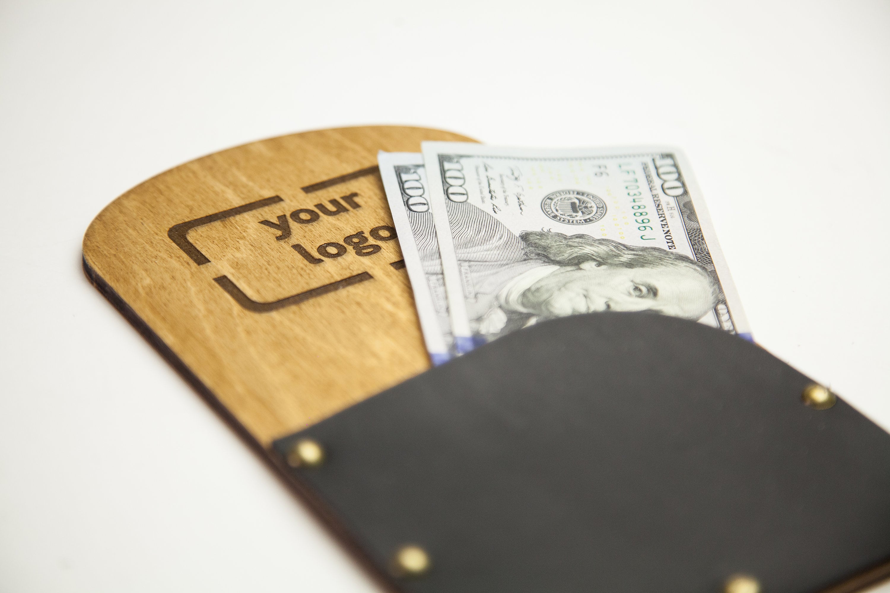 Check Holder Wooden Check Presenter FREE ENGRAVING - Etsy