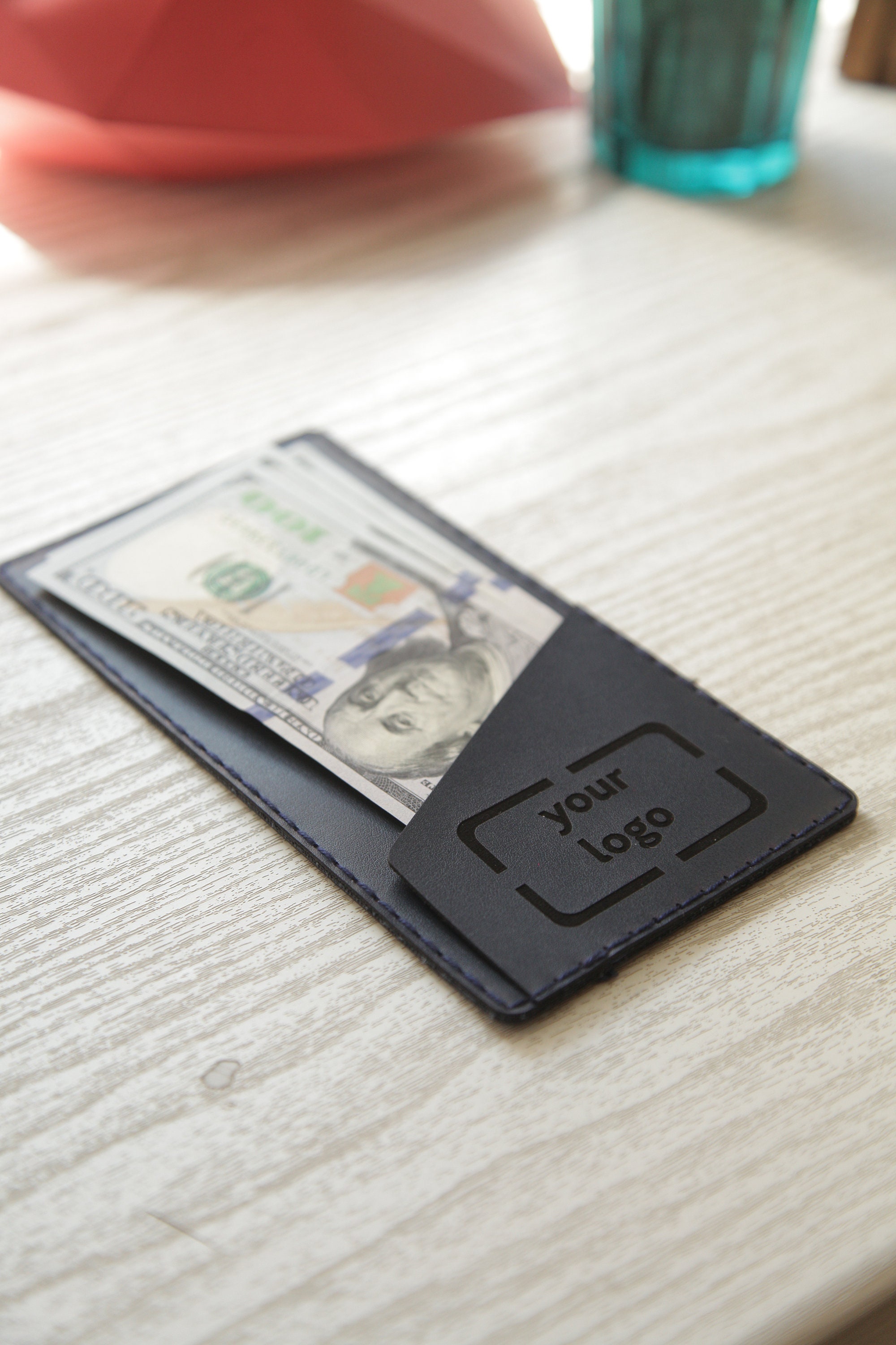 Check Holder Eco Leather Check Presenter FREE ENGRAVING - Etsy