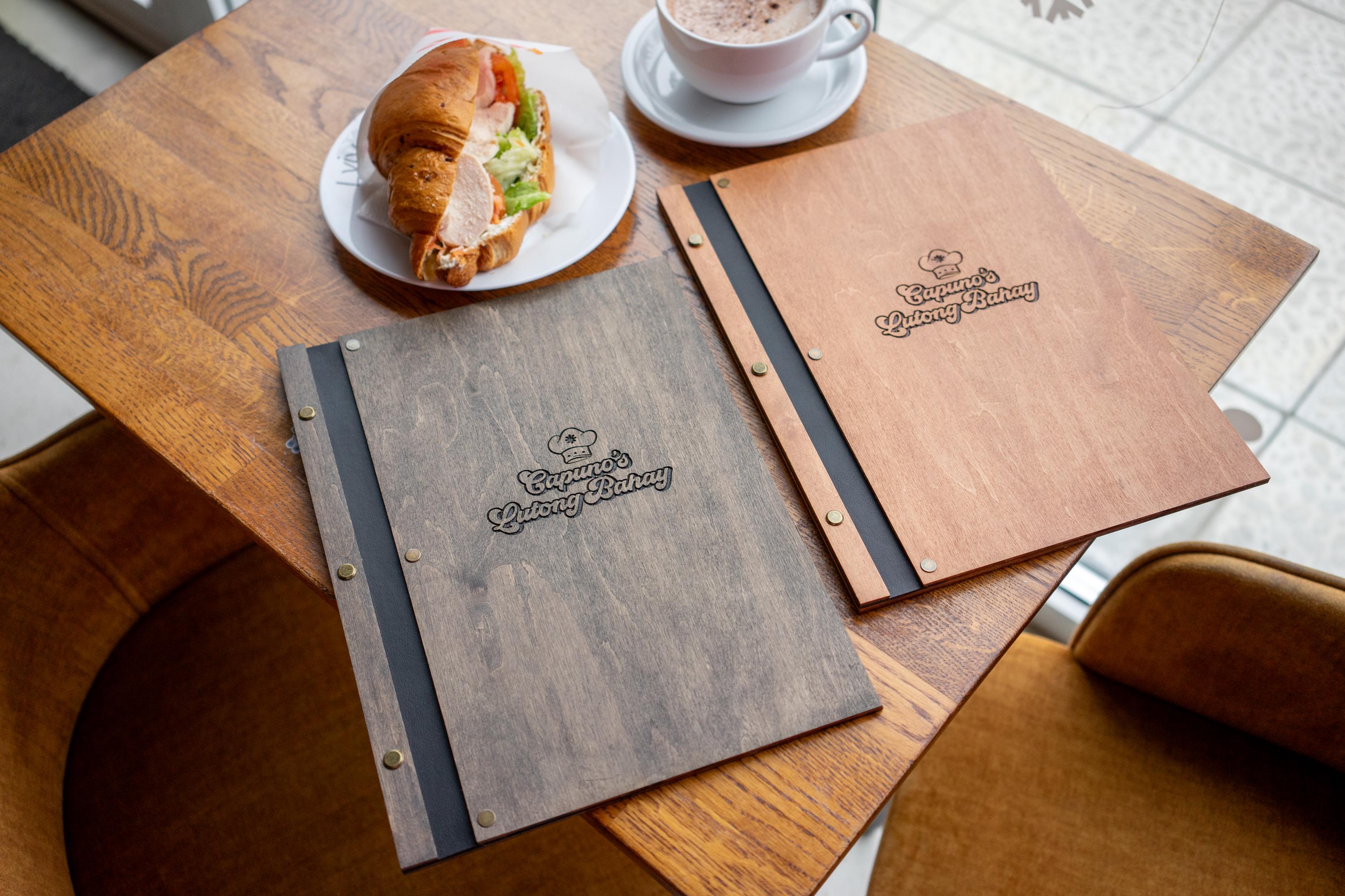Personalized Restaurant Menu, Wood Restaurant Menu, Custom Size Menu ...