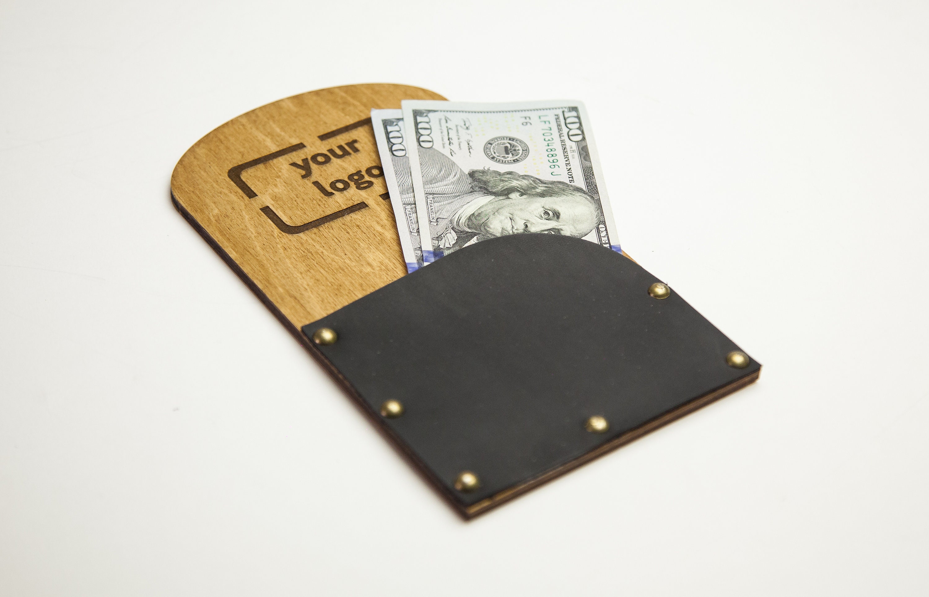 Check Holder Wooden Check Presenter FREE ENGRAVING - Etsy