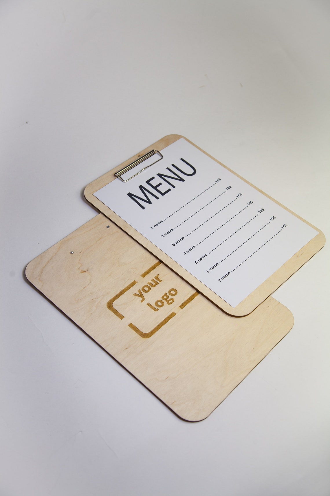 Wooden Menu Cover Menu Board Menu Board for Kitchen Menu - Etsy