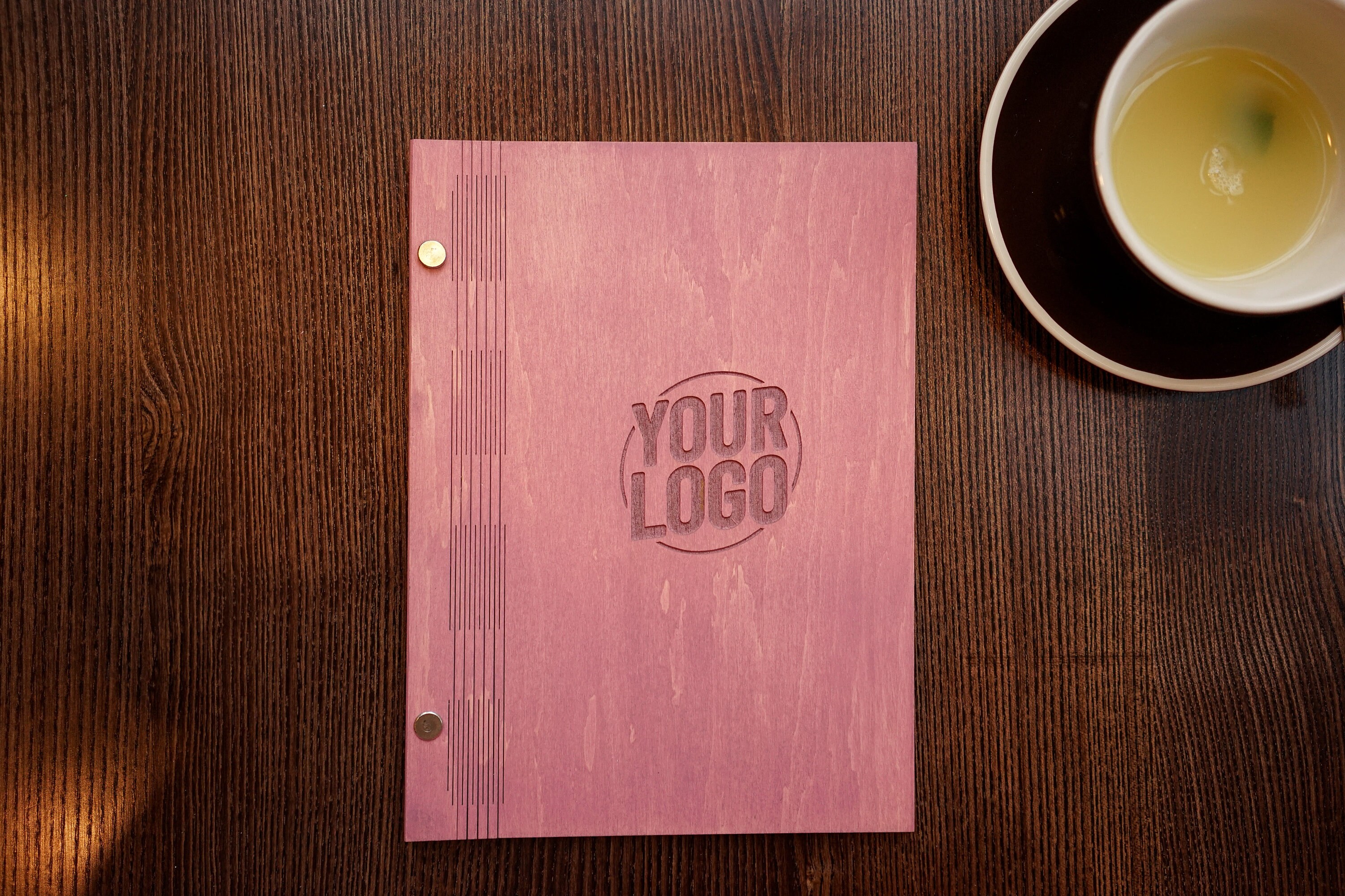 Wooden Menu Cover, Wooden Menu A4 A5 Custom Size, Personalized Wine ...
