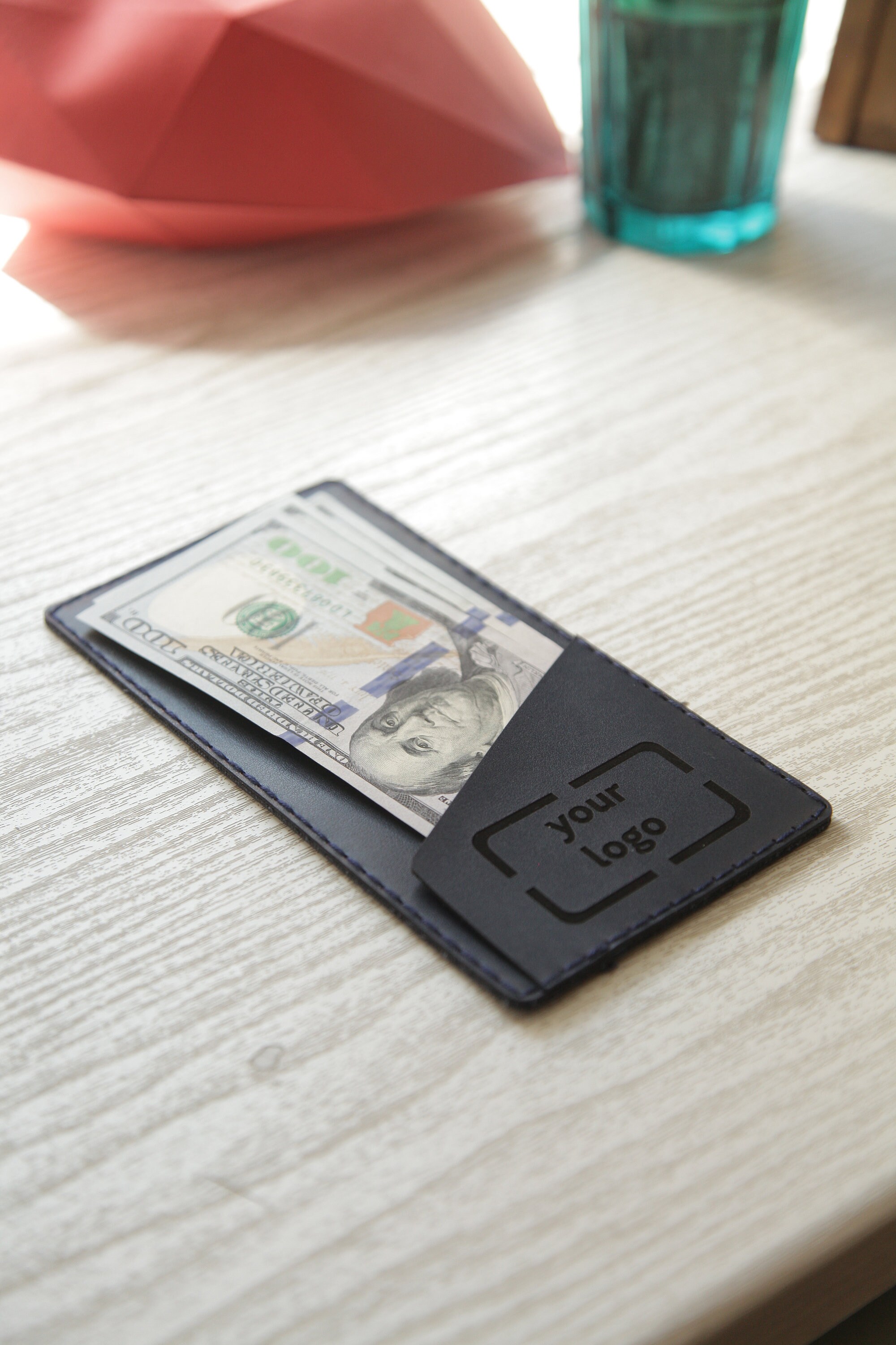 Check Holder Eco Leather Check Presenter FREE ENGRAVING - Etsy