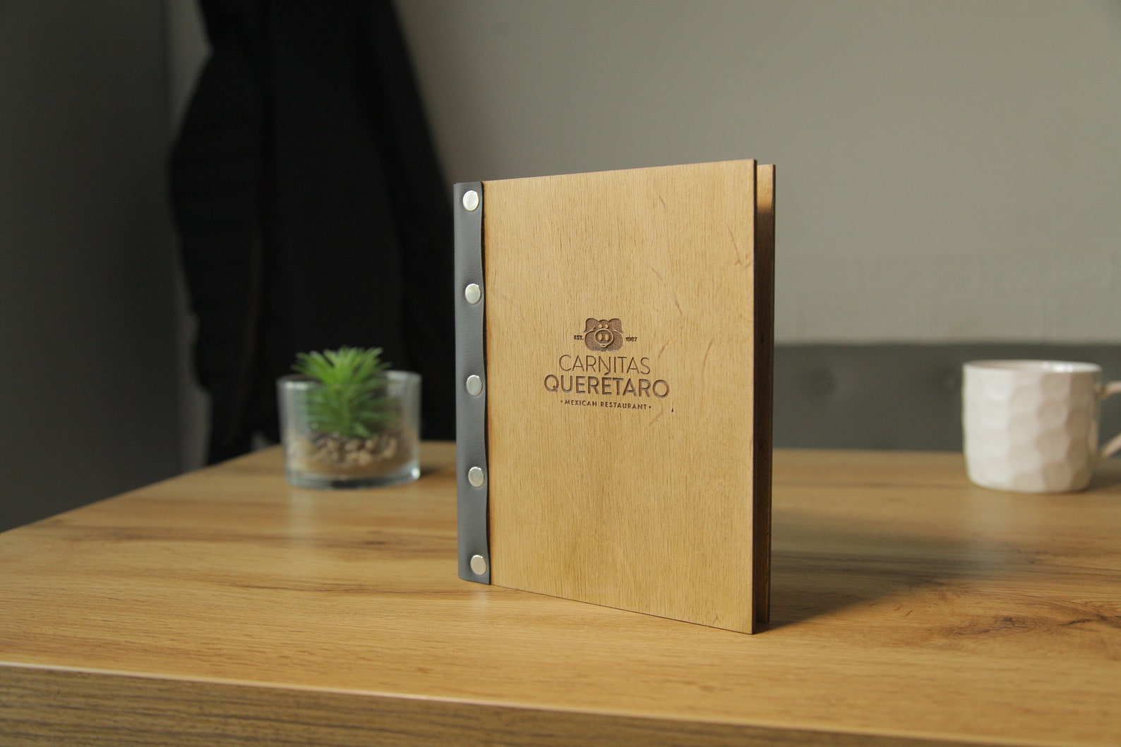 Wooden Menu A5 Format Menu Menu Cover Restaurant Menu - Etsy