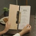 Wine List Menu Cover, Wooden Bar Menu, Menu, Menu Cover, Restaurant ...