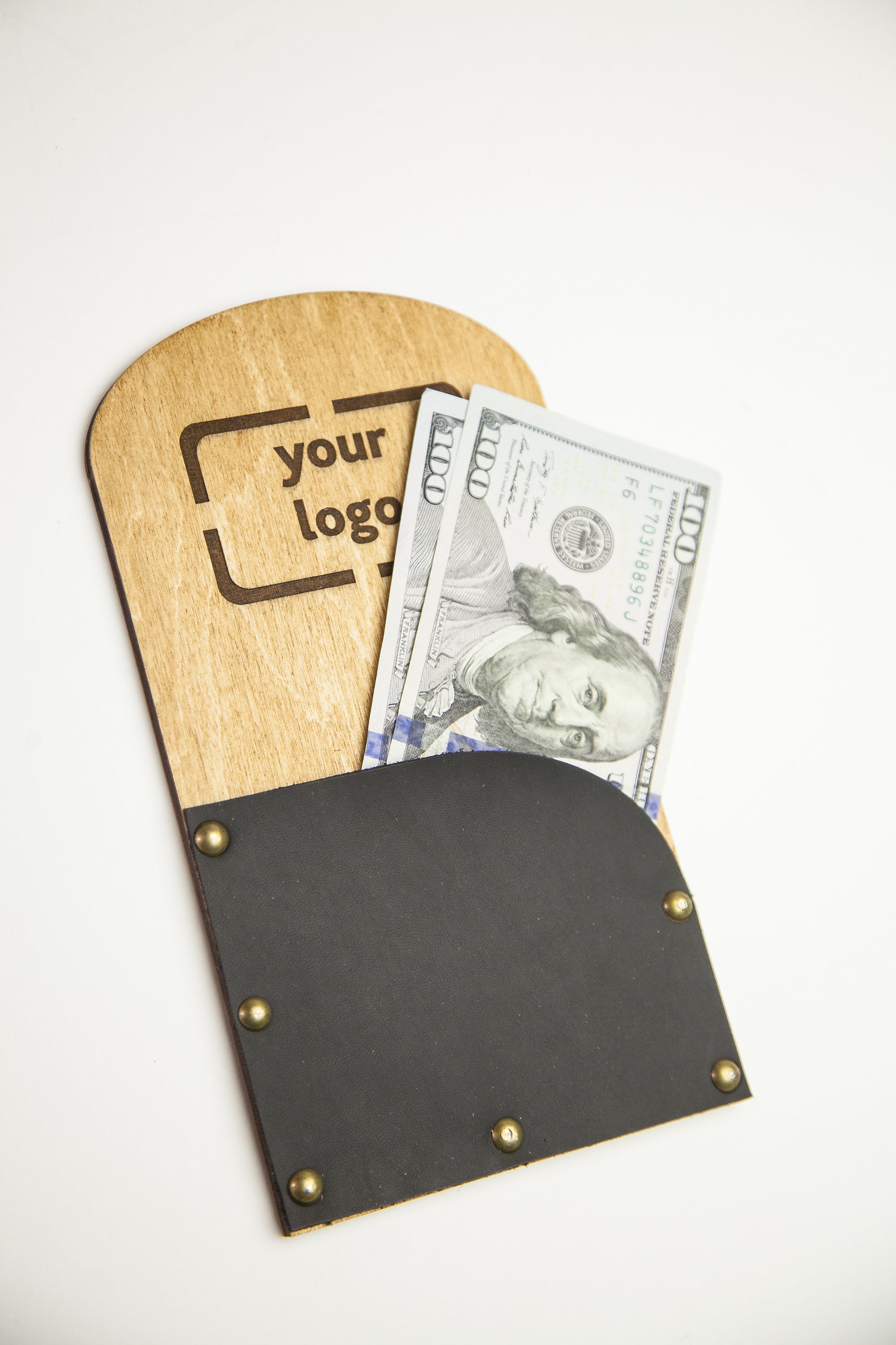 Check Holder Wooden Check Presenter FREE ENGRAVING - Etsy