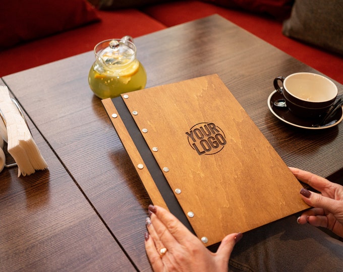 Wooden Menu A5 Format, Menu, Menu Cover, Restaurant Menu Cover, FREE ...