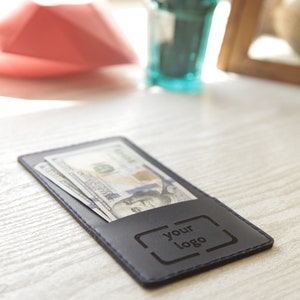 Check Holder, Eco Leather Check Presenter, FREE ENGRAVING - Etsy