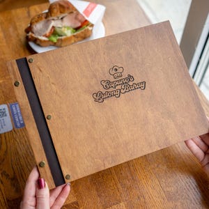 Wooden Menu Board for Restaurant or Bar, Custom Wedding Cocktail Menu ...