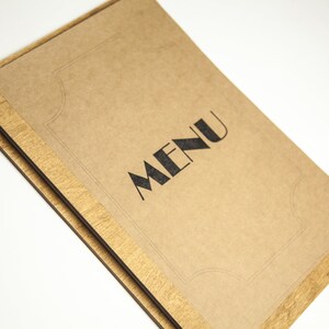 Menu Folder, Menu Book - Etsy