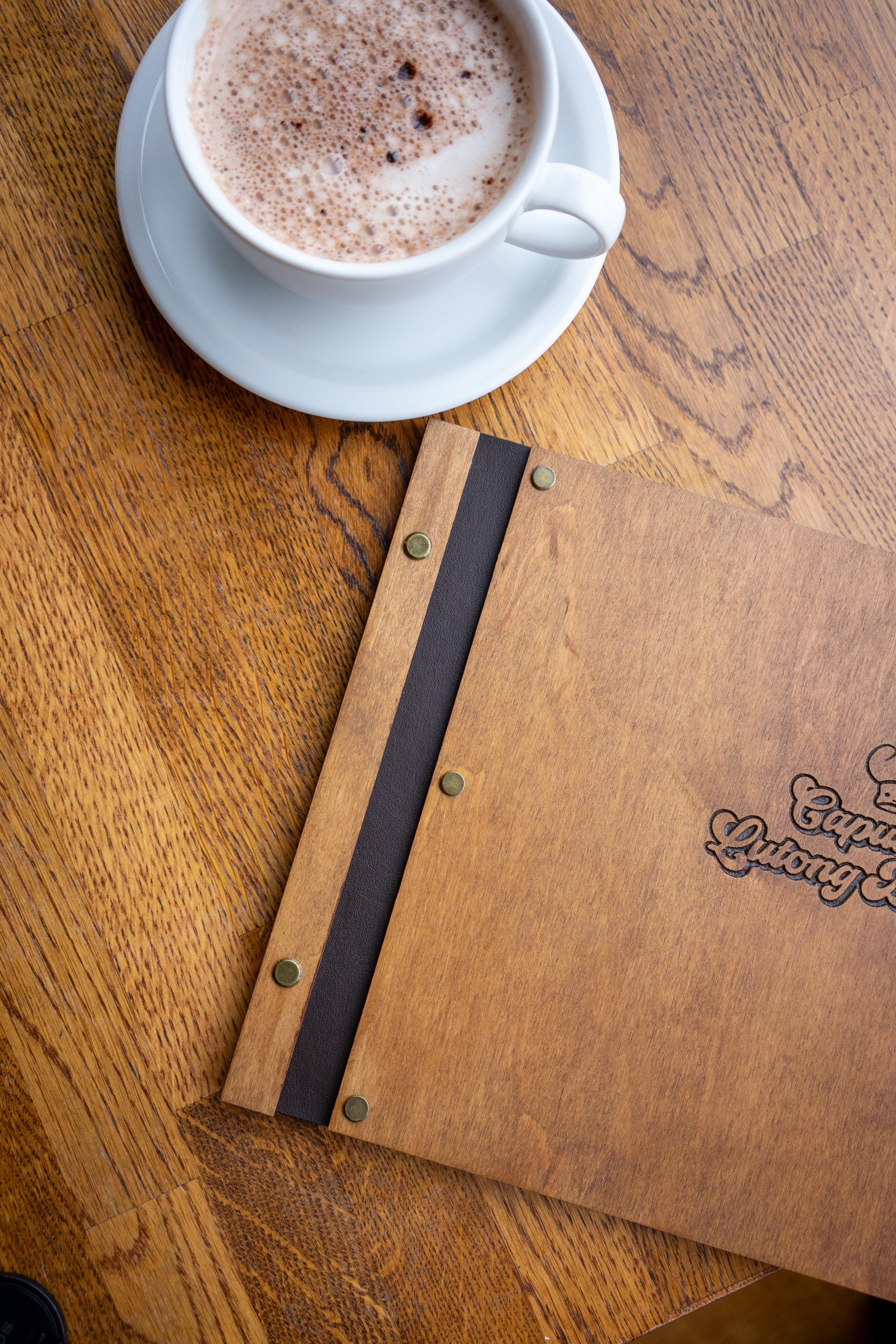 Wooden Menu Board for Restaurant or Bar, Custom Wedding Cocktail Menu ...