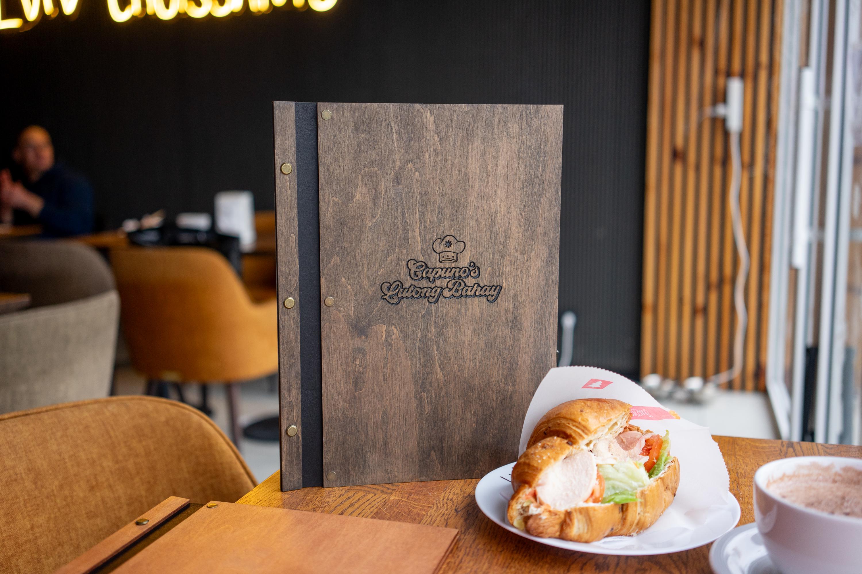 Personalized Restaurant Menu, Wood Restaurant Menu, Custom Size Menu ...