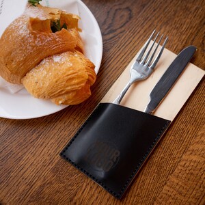 Holiday Cutlery Holder for Table Decor, Silverware Organizer, Utensil ...