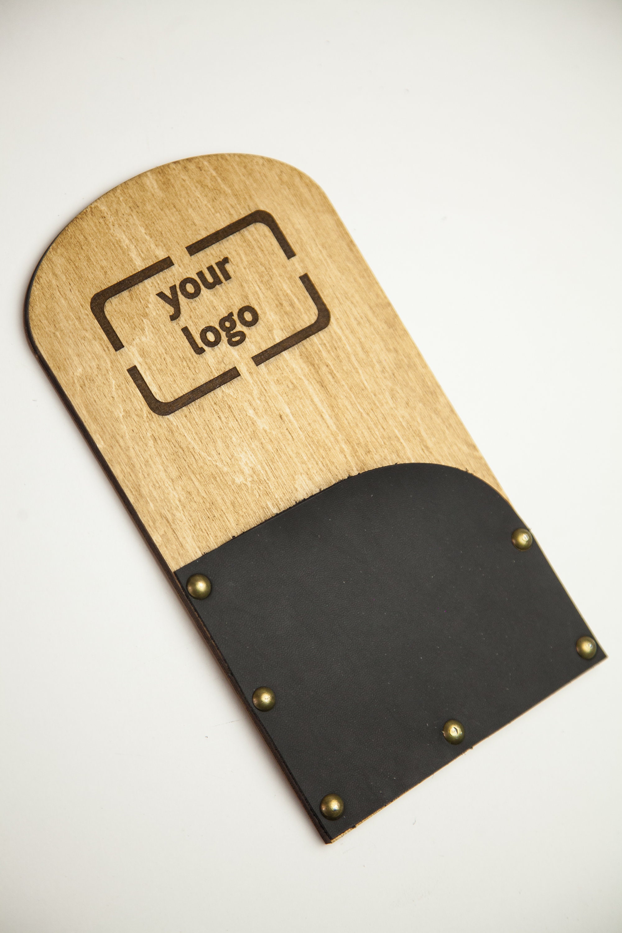 Check Holder Wooden Check Presenter FREE ENGRAVING - Etsy