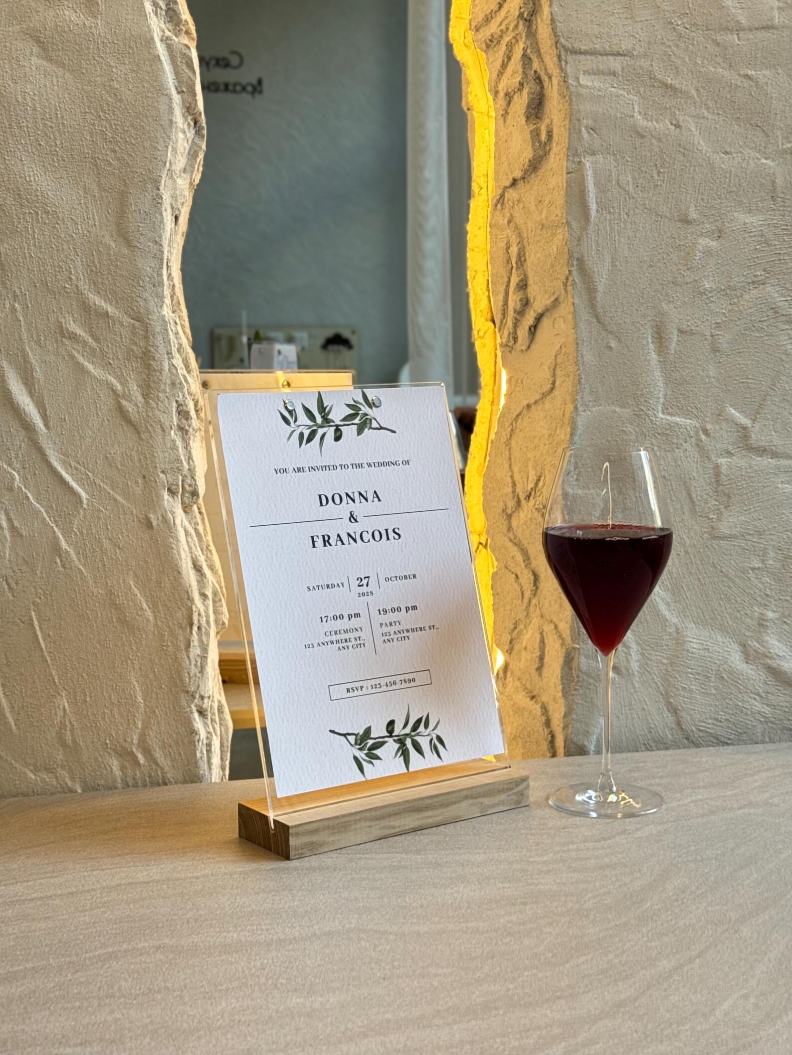 A4 Acrylic Menu Holder, Clear Menu Card Stand, Acrylic Table Display ...