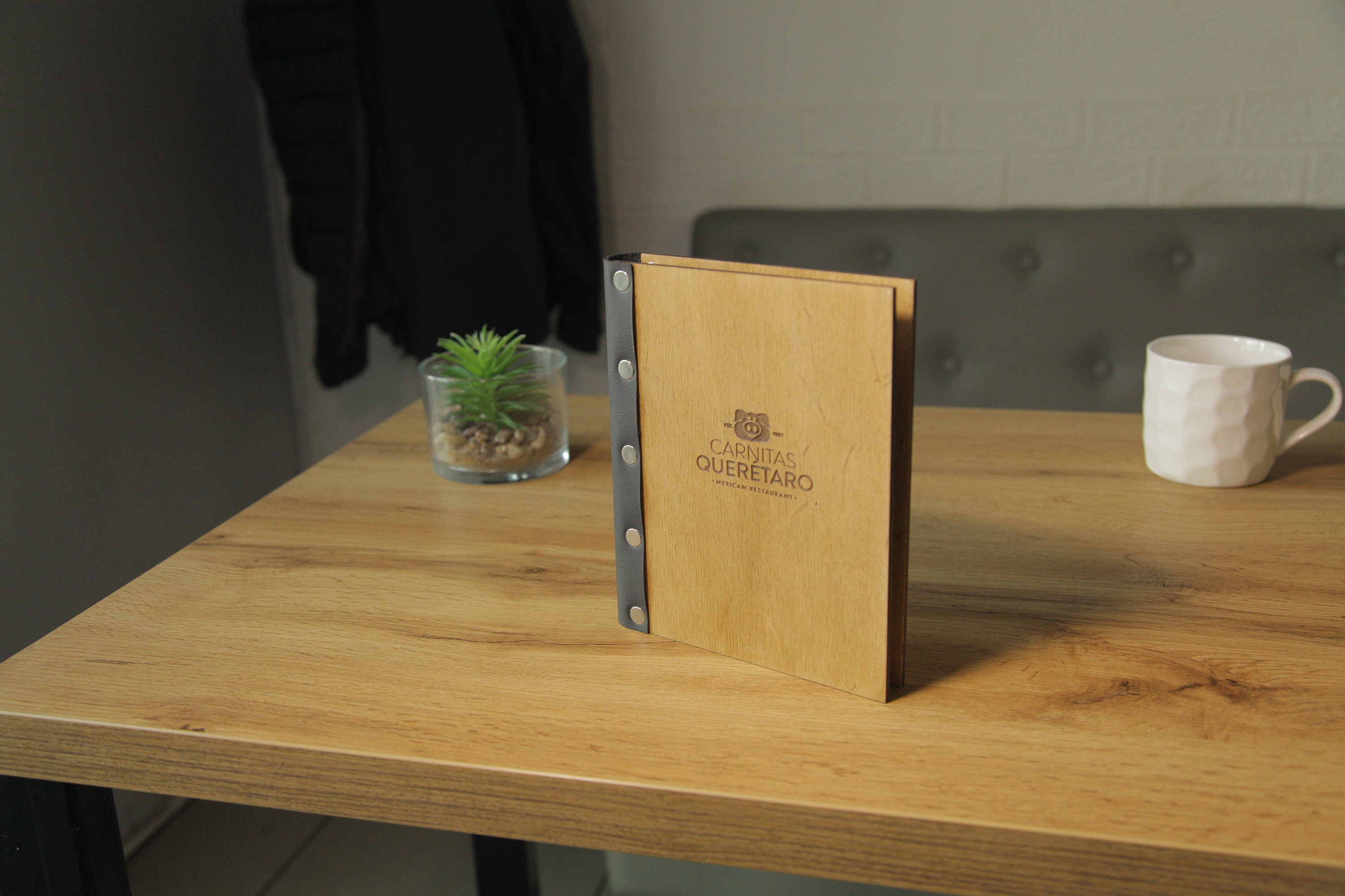 Wooden Menu A5 Format, Menu, Menu Cover, Restaurant Menu Cover, FREE ...
