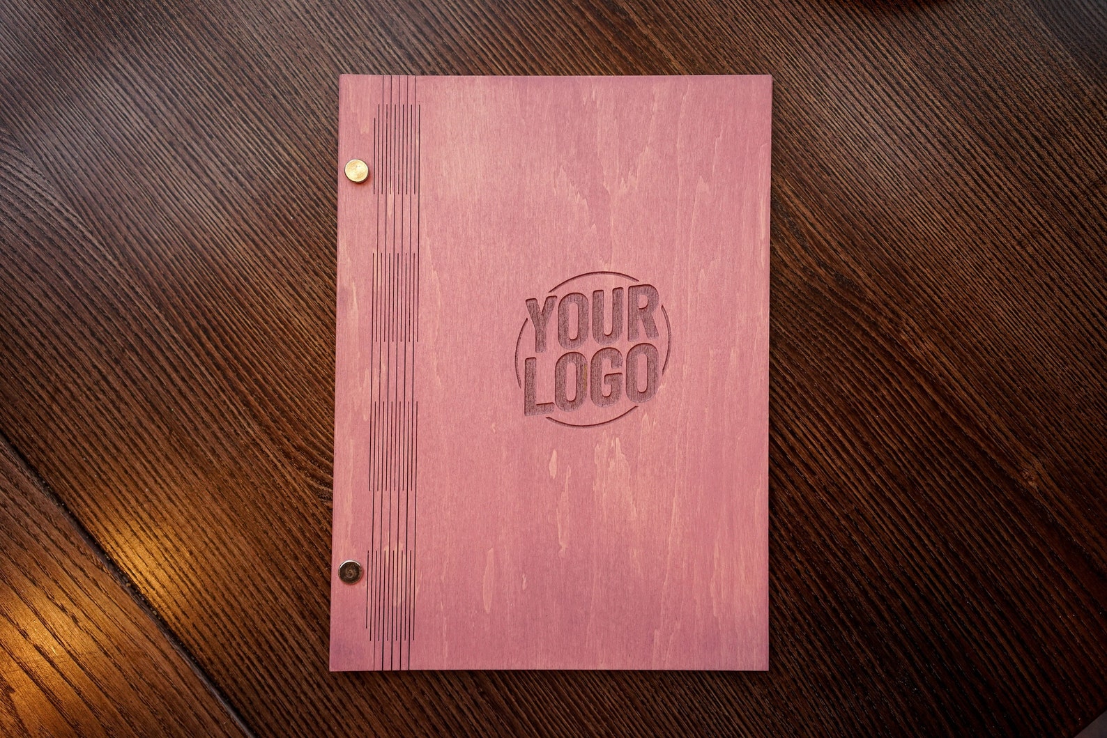 Wooden Menu Cover, Wooden Menu A4 A5 Custom Size, Personalized Wine ...