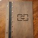 Wood Restaurant Menu, Custom Size Menu Cover, Engraved Menu Cover ...