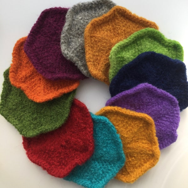 Wool Coasters - Etsy