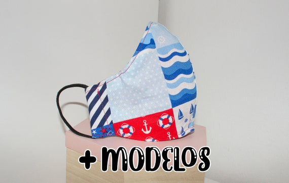 Sailor Mask / Sea Mask / Anchor Mask / Sea Mask / Striped Mask | Etsy