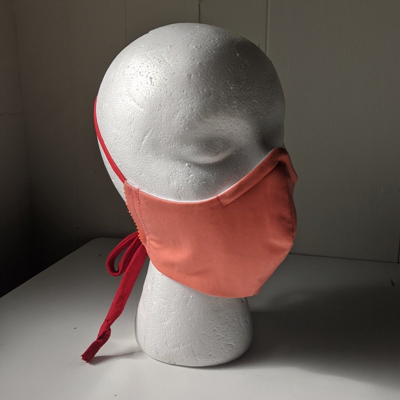 Coral Face Mask - Etsy