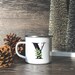 Stay Home Save Lives Enamel Coffee Mug Personalized Mug - Etsy