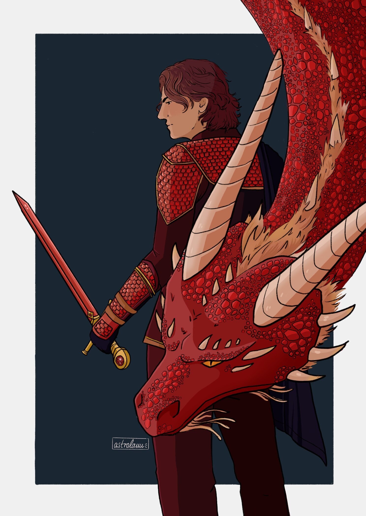 Murtagh Eragon Drawing