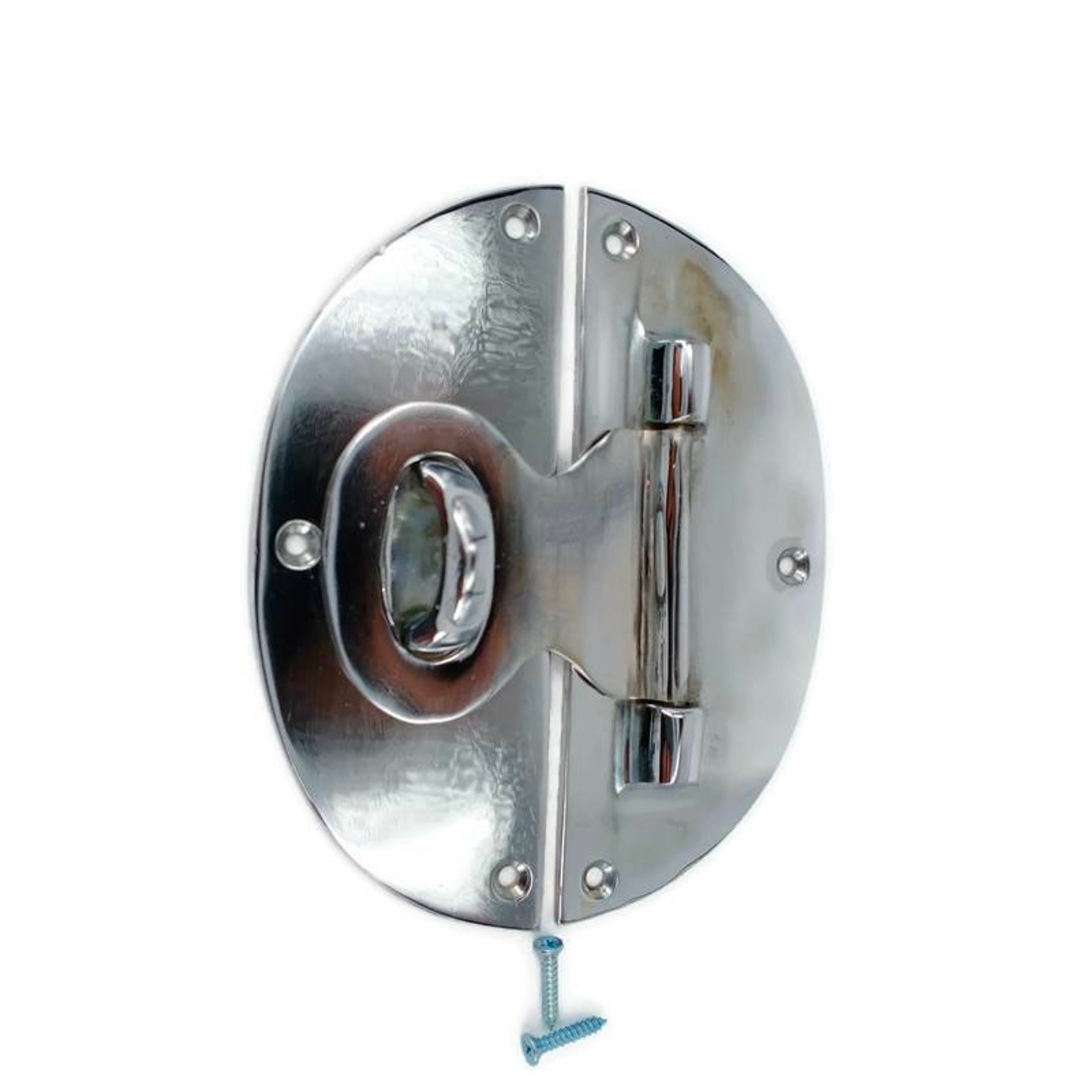 2 OVAL Large Heavy Box Hasp Staple & 2 Padlock 4 Keys Included | Etsy