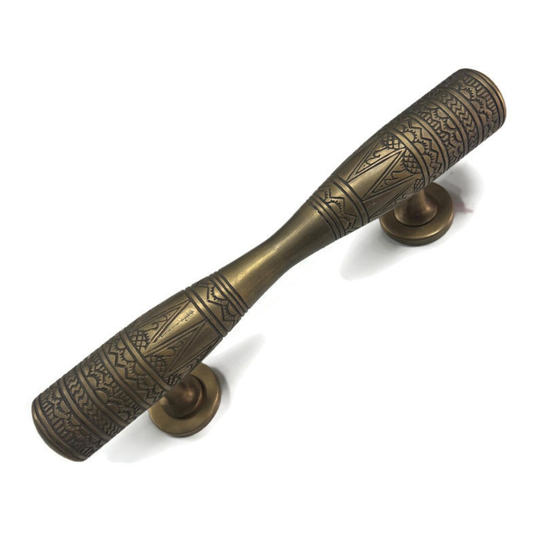 Large Hidden Fixing 12 Inch Long Engraved Pattern Door - Etsy