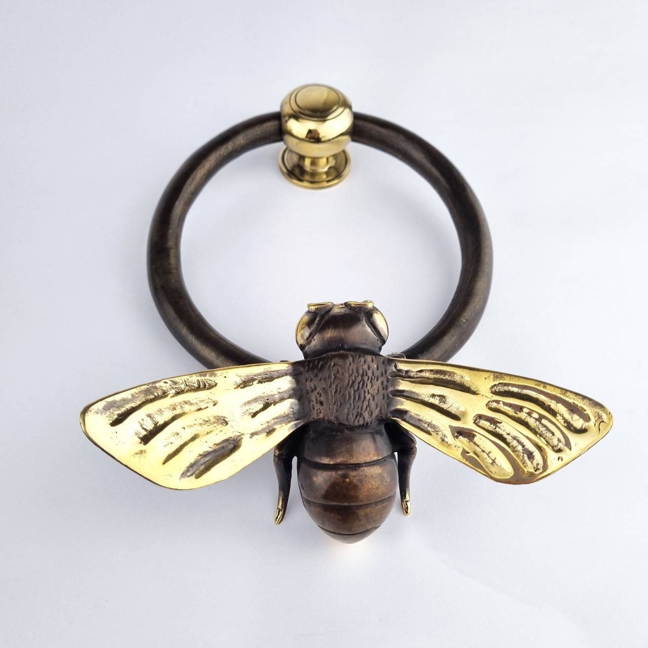 Large Solid Brass Large Version 6 Inch Long Brass Bee - Etsy