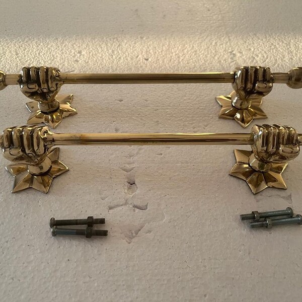 Antique Brass Rails - Etsy